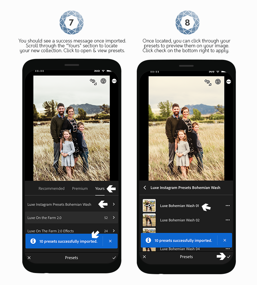 iOS/iPad - Install XMP presets in Lightroom Mobile – The Luxe Lens
