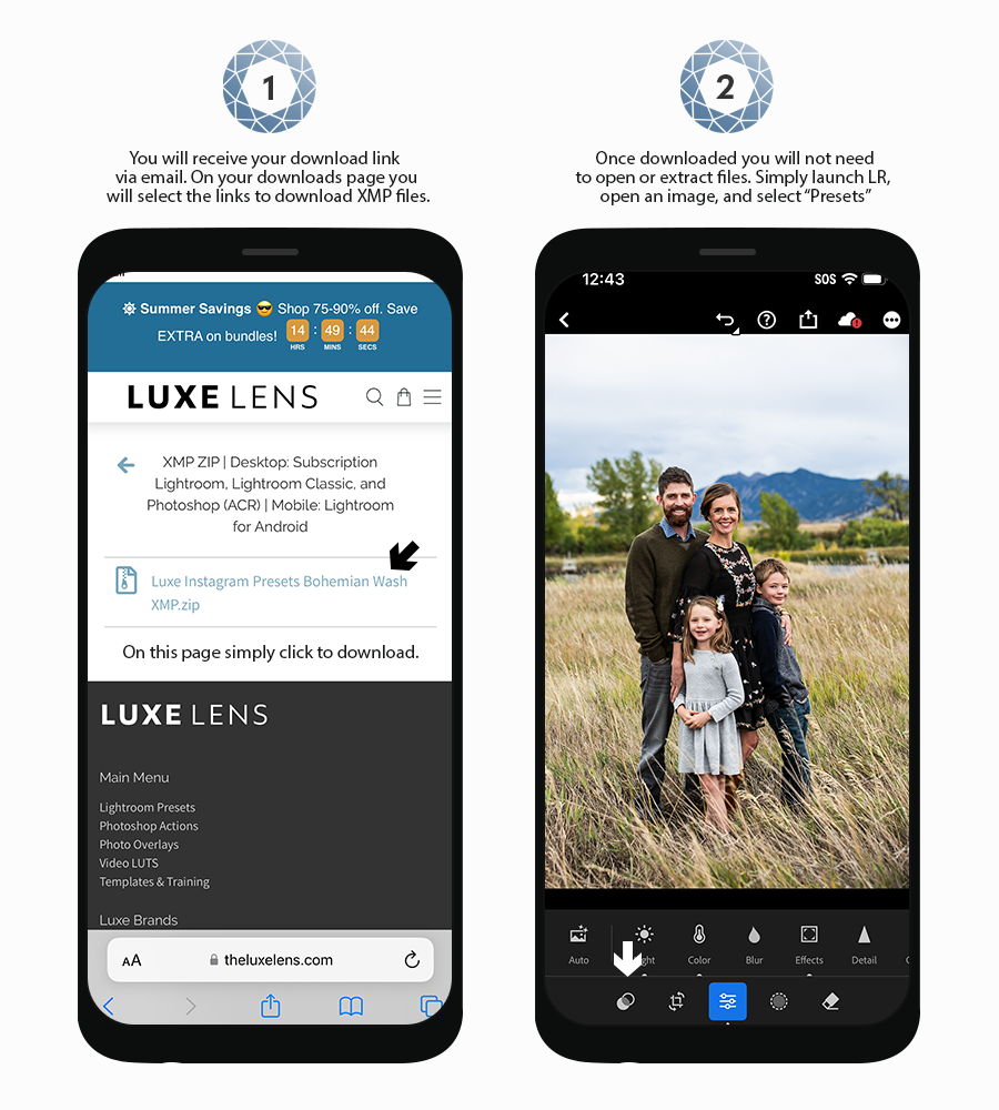 iOS/iPad - Install XMP presets in Lightroom Mobile – The Luxe Lens
