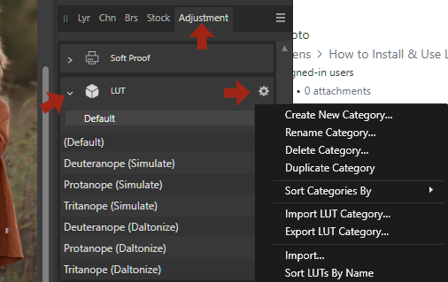 How to Import & Use LUTs in Affinity Photo - Luxe LUTs – The Luxe Lens